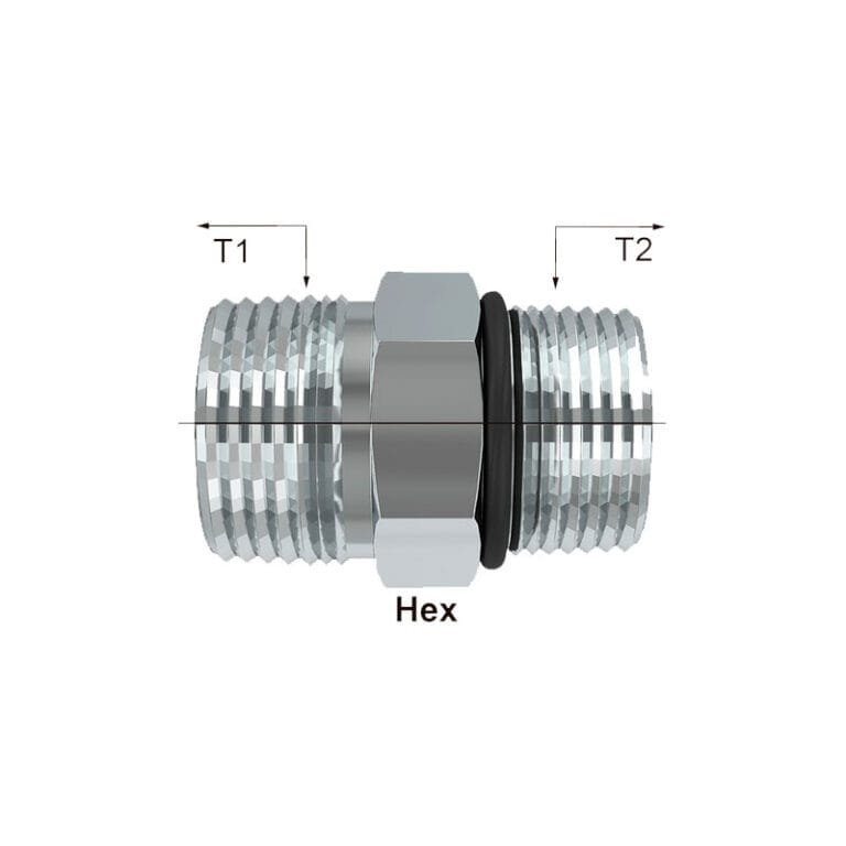 Macho ORFS – Macho SAE con O-Ring - Fleximin